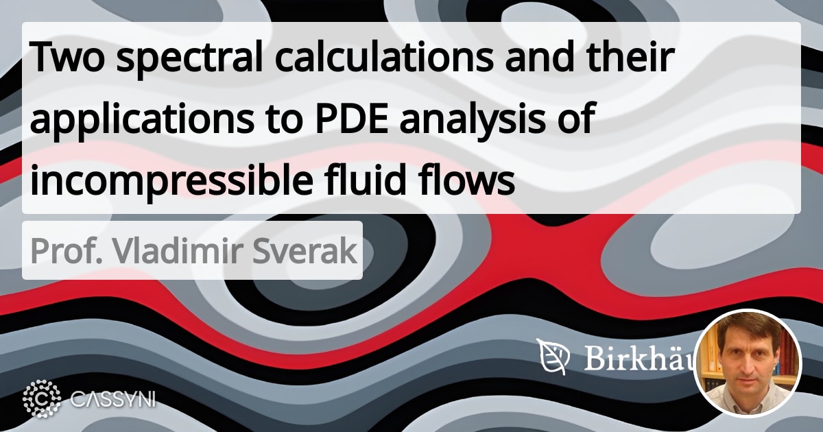 Two spectral calculations and their applications to PDE analysis of ...