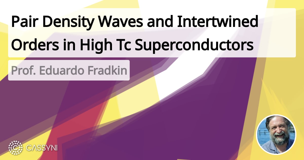 Pair Density Waves and Intertwined Orders in High Tc Superconductors ...
