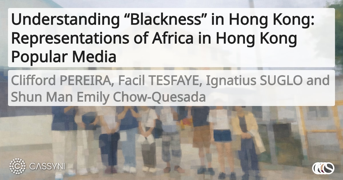 Slide Outline for Understanding “Blackness” in Hong Kong ...