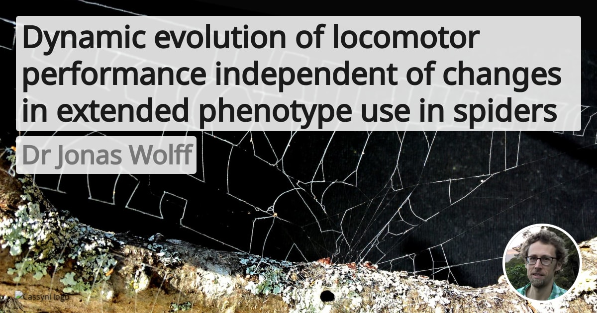Dynamic evolution of locomotor performance independent of changes in ...