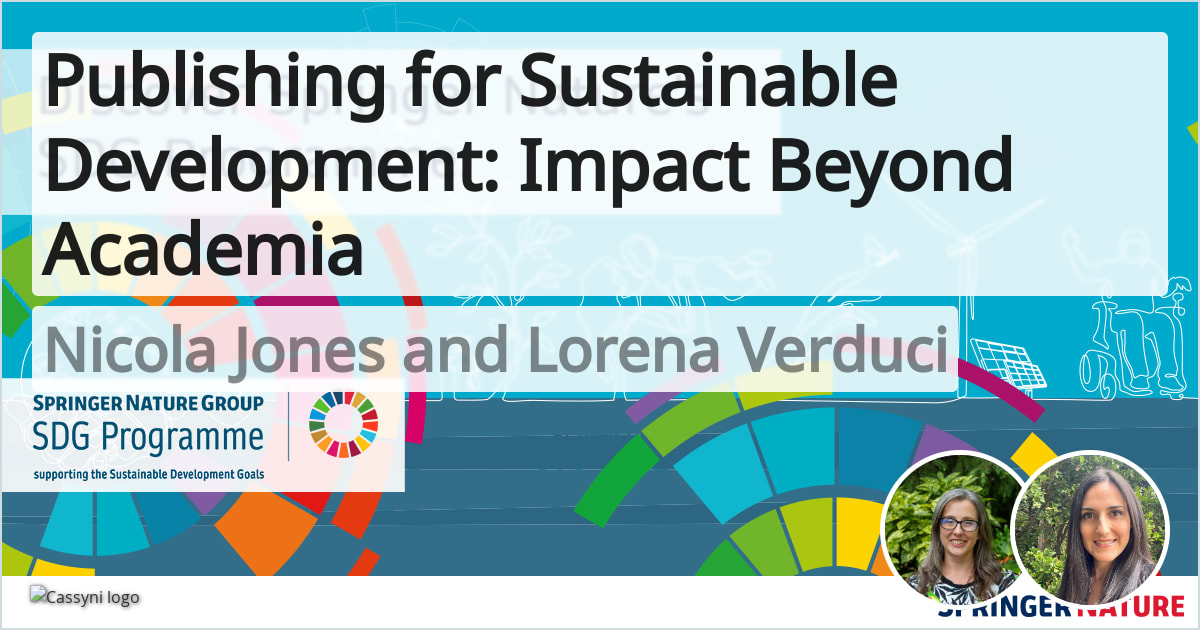 Publishing for Sustainable Development: Impact Beyond Academia ...