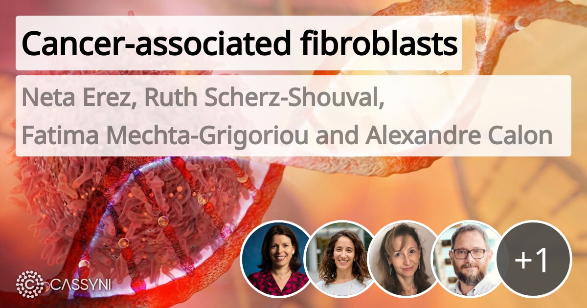 Cancer-associated fibroblasts - presented by Prof. Neta Erez and Dr ...