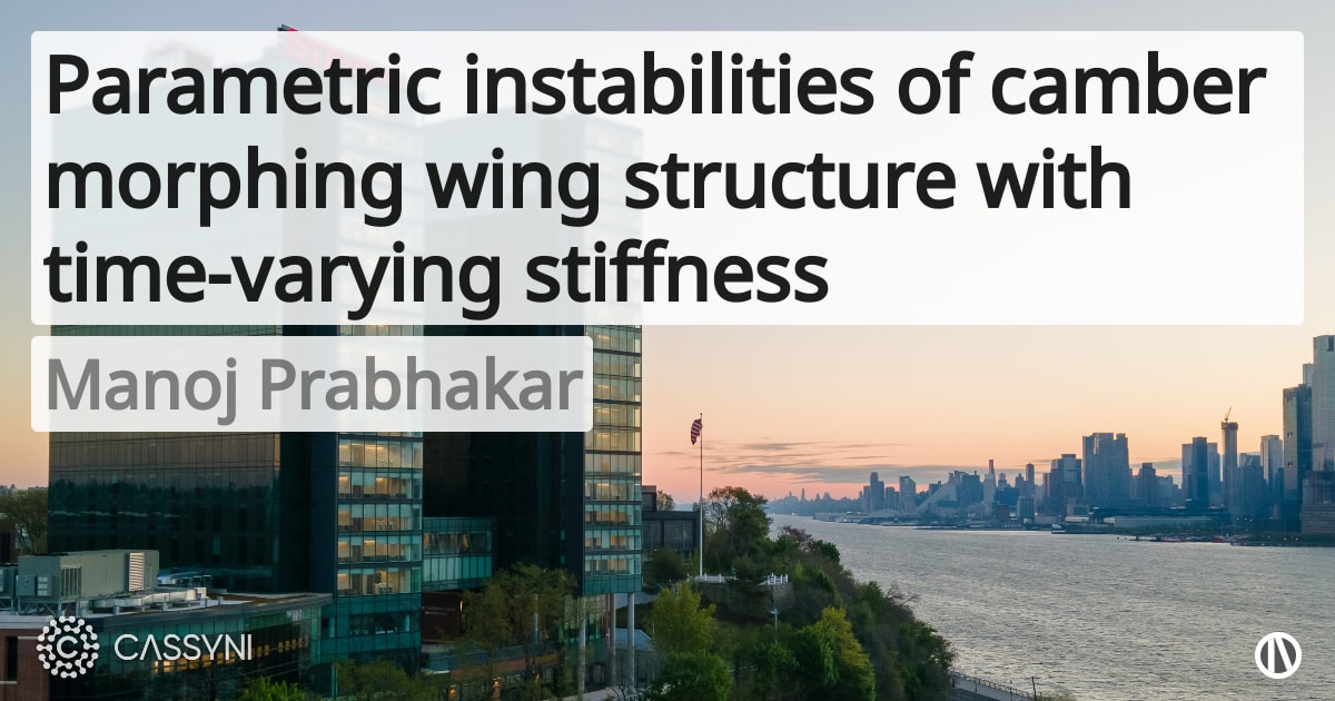 Parametric instabilities of camber morphing wing structure with time ...