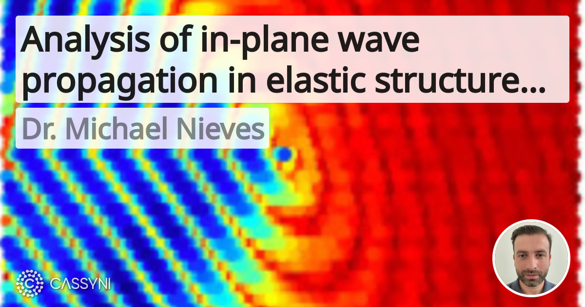 Analysis of in-plane wave propagation in elastic structured systems ...