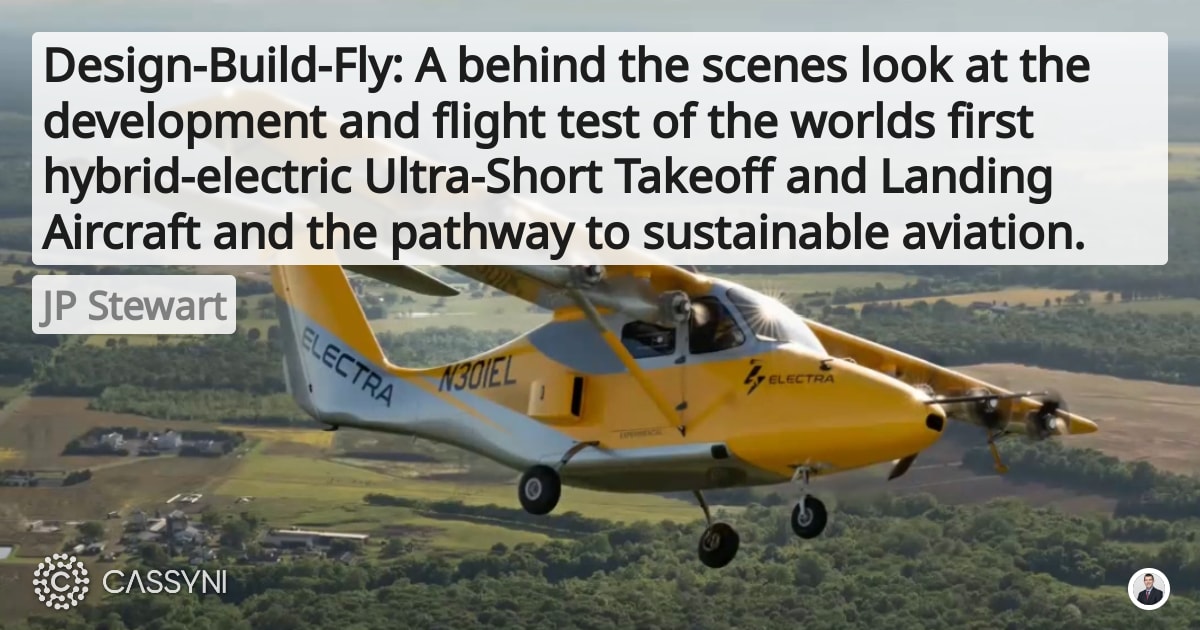 Design-Build-Fly: A behind the scenes look at the development and ...