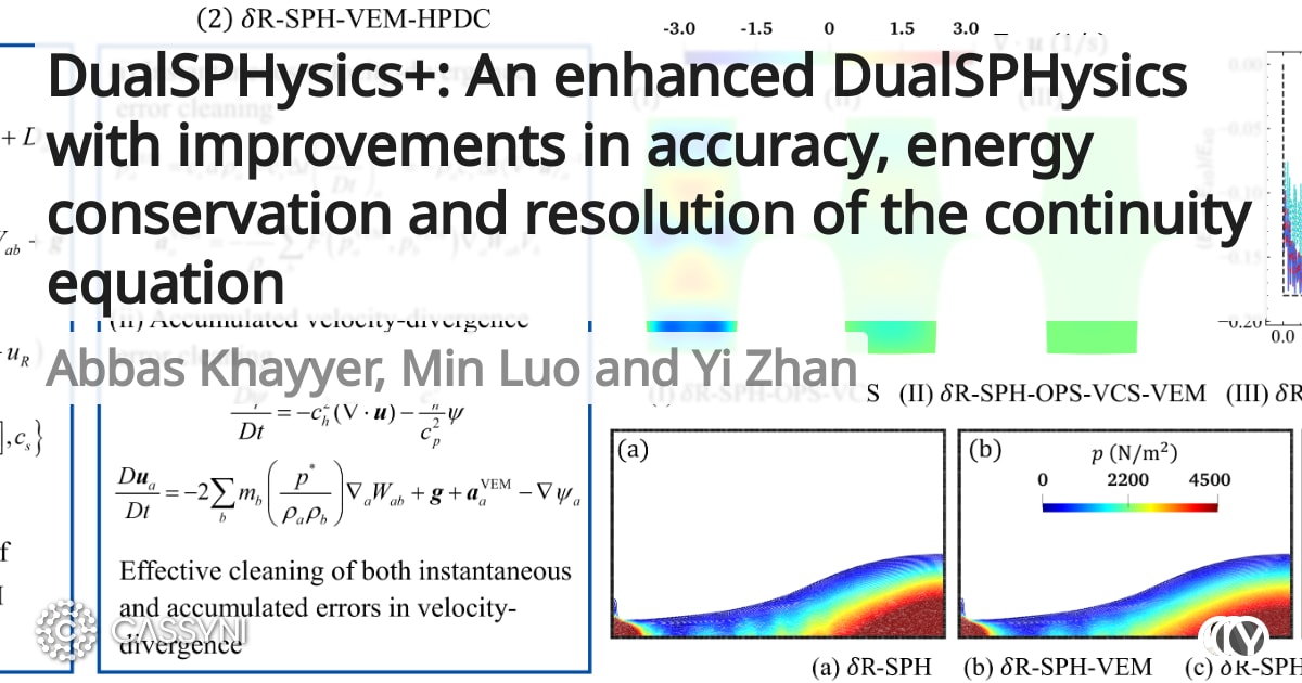 DualSPHysics+: An enhanced DualSPHysics with improvements in accuracy, energy conservation and ...