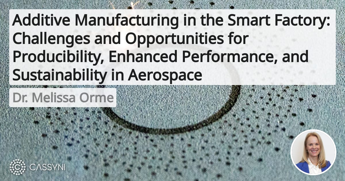Additive Manufacturing in the Smart Factory: Challenges and ...