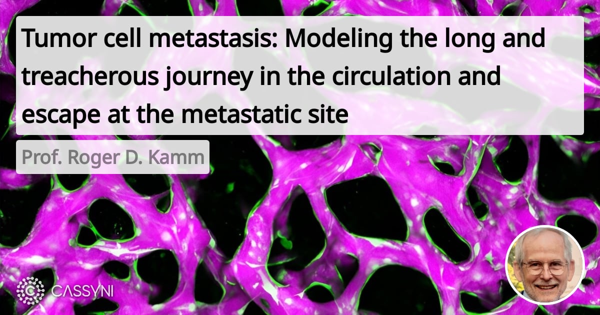 Tumor cell metastasis: Modeling the long and treacherous journey in the ...
