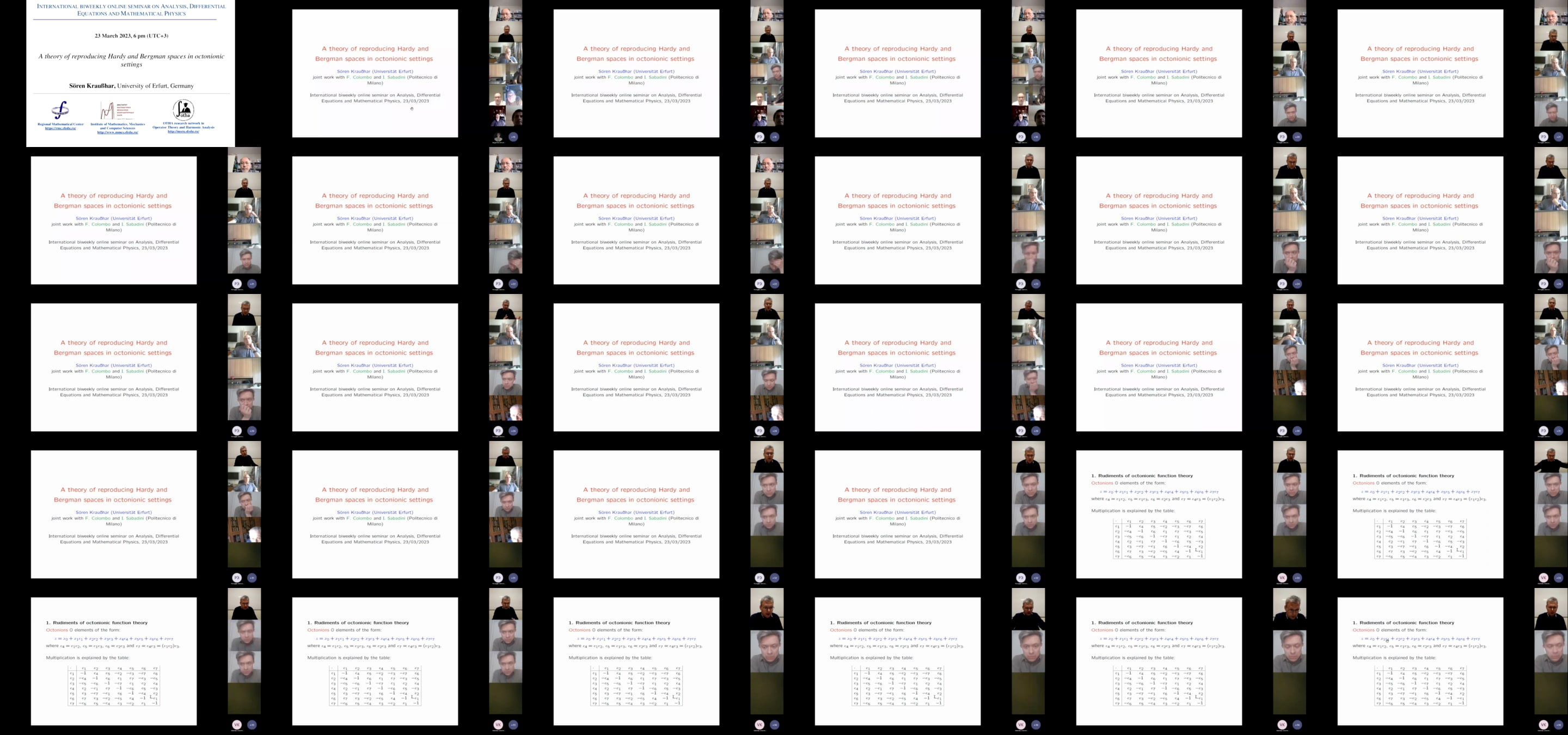 A theory of reproducing Hardy and Bergman spaces in octonionic settings ...