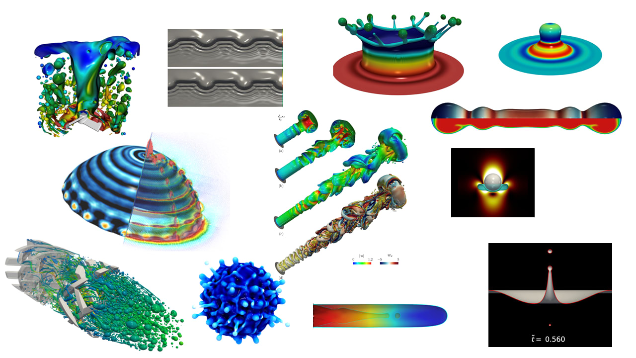Numerical simulations of multiphase flows with various complexities - presented by Prof. Omar ...