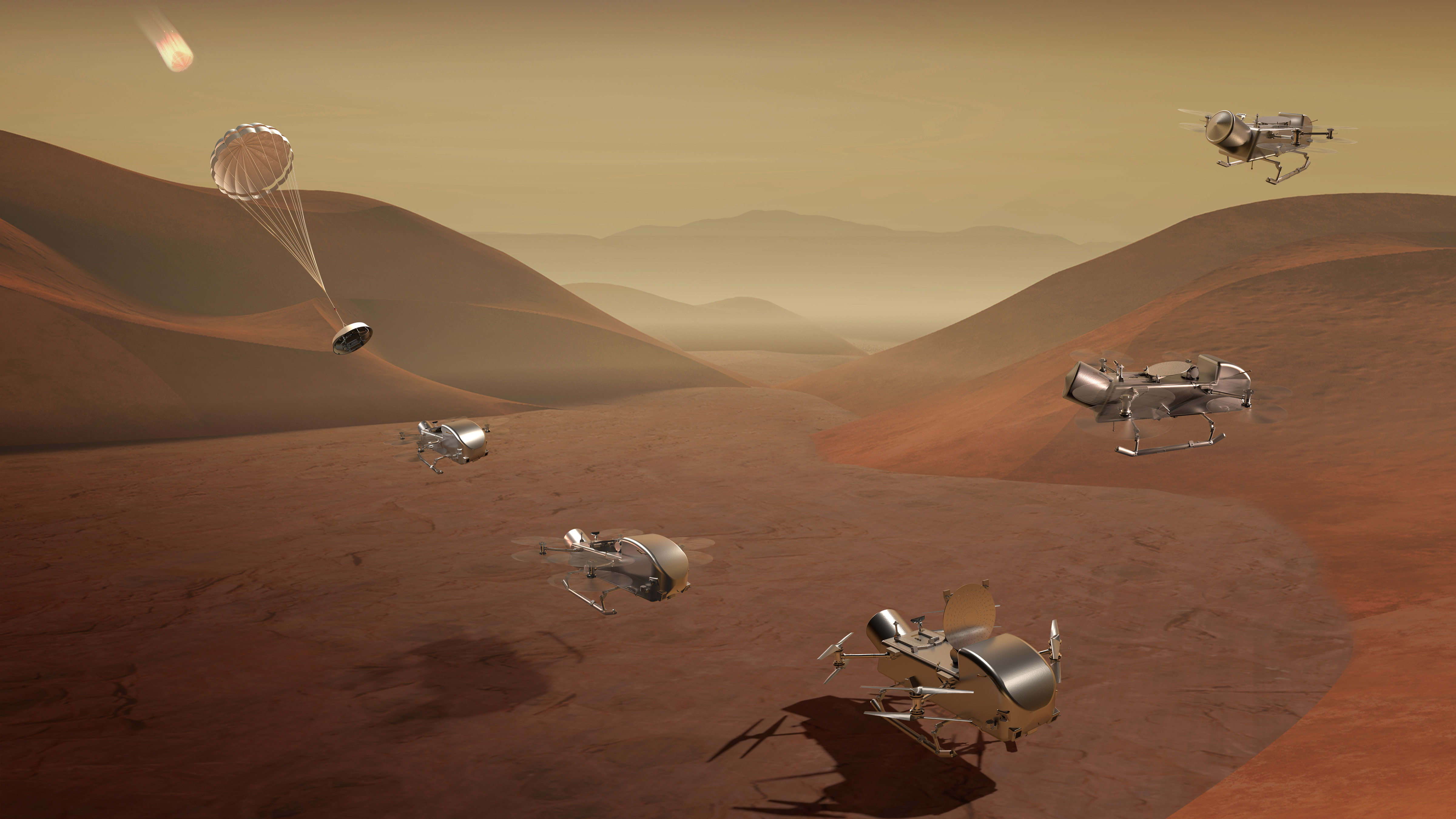 Slide Outline for Dragonfly: Flights of Exploration Across Saturn's ...