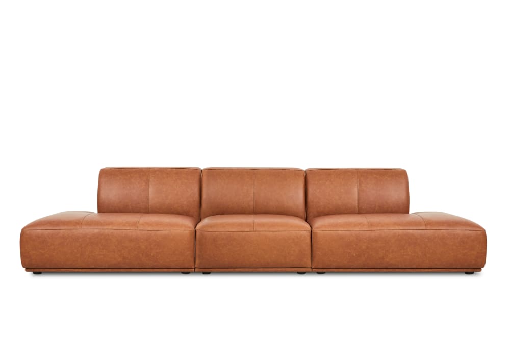 Todd Extended Chaise Sofa Leather