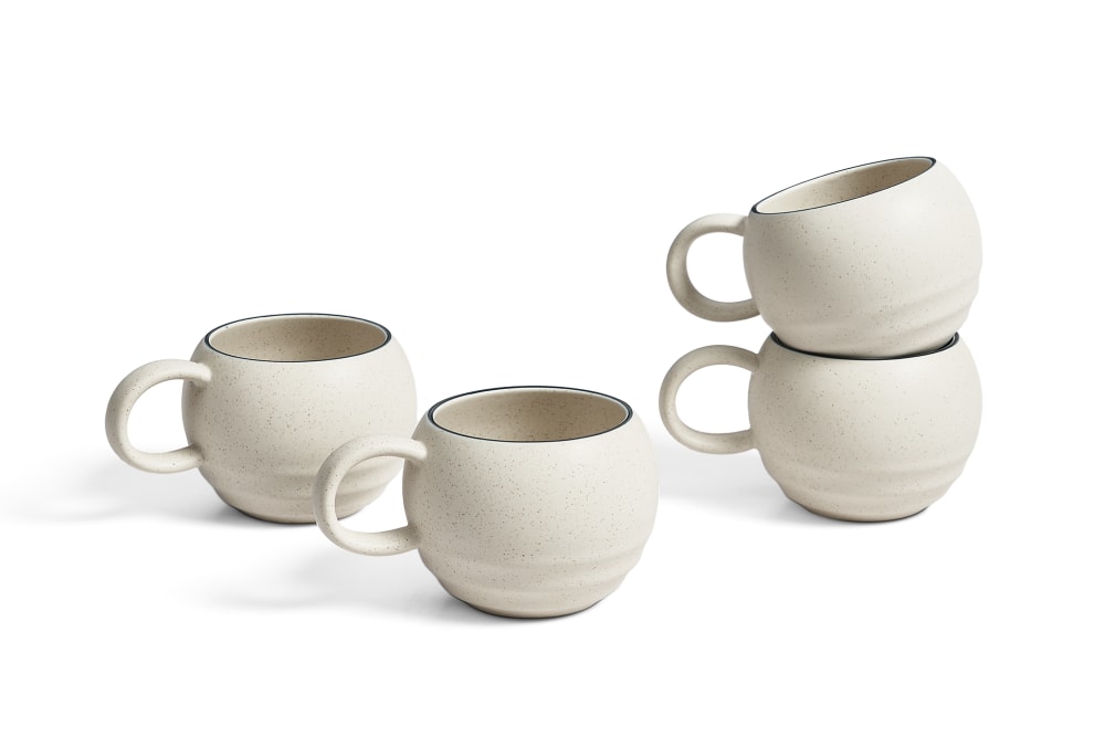 Sandy Mugs, Set of 4 | Castlery US