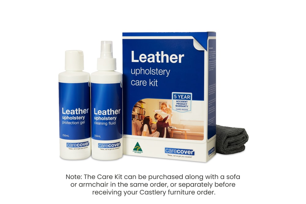 Leather Care Kit with 5 Year Protection Plan | Castlery Australia