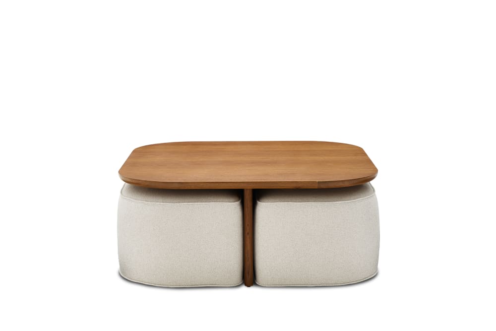 Hugg Nesting Square Coffee Table | Castlery US