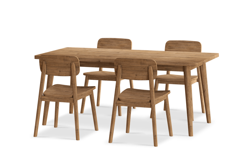Seb Dining Table Set for 4-6 | Castlery US
