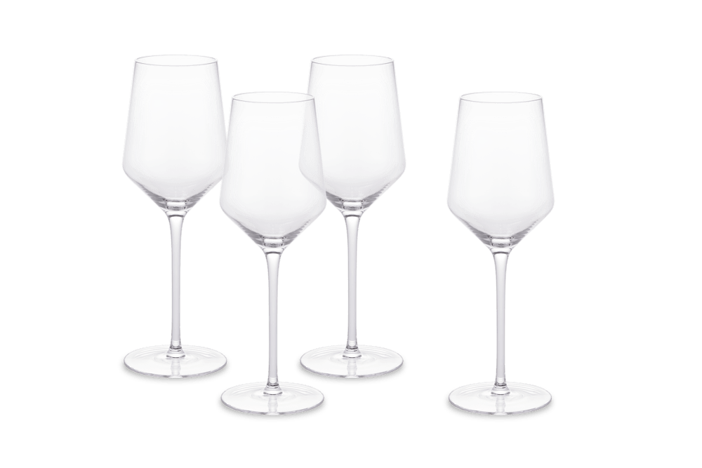 Lucent White Wine Glasses, Set of 4 | Castlery Singapore