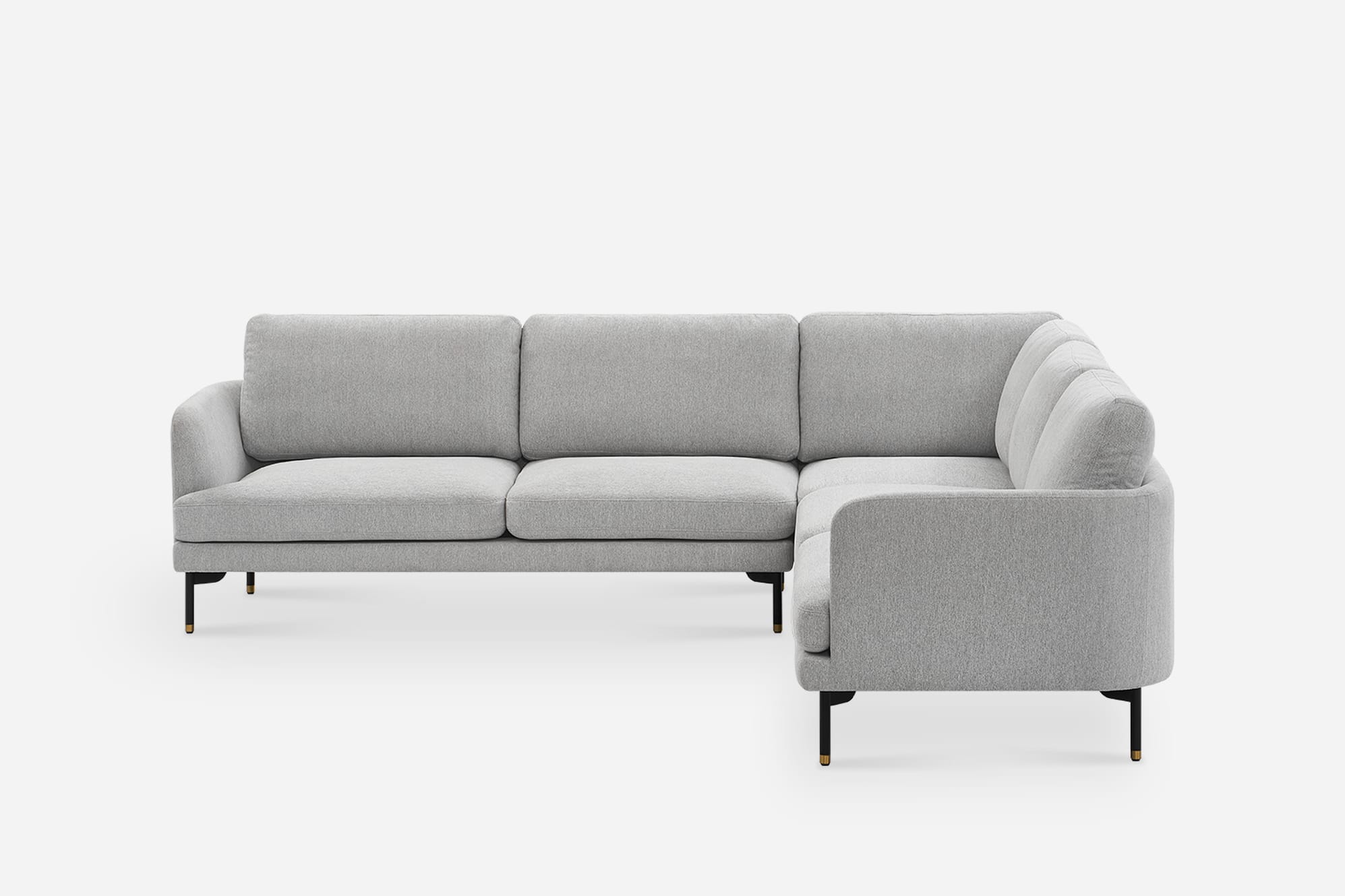 Pebble L-Shape Sectional Sofa | Castlery US