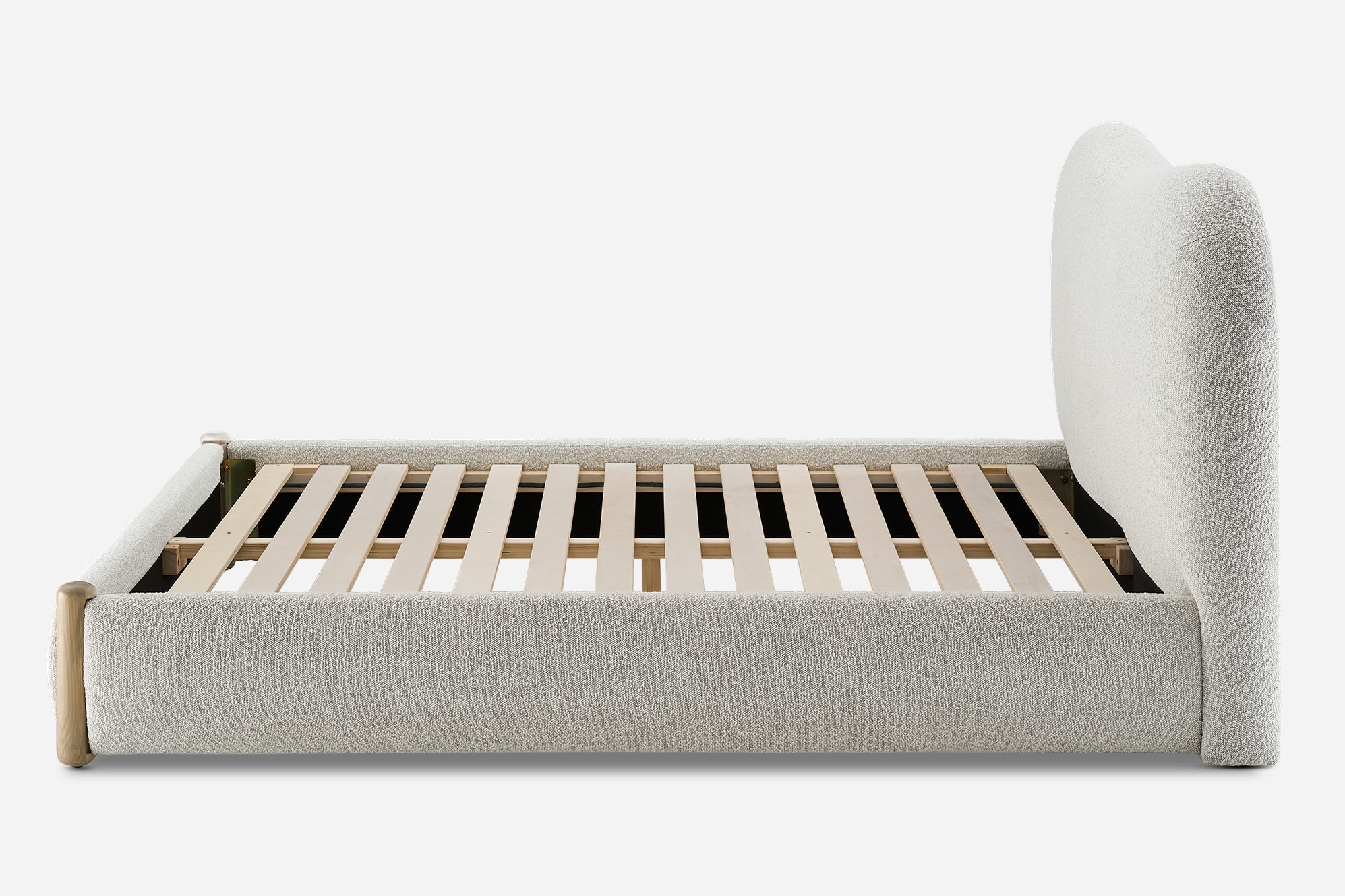 Rochelle Performance Bouclé Bed | Castlery US