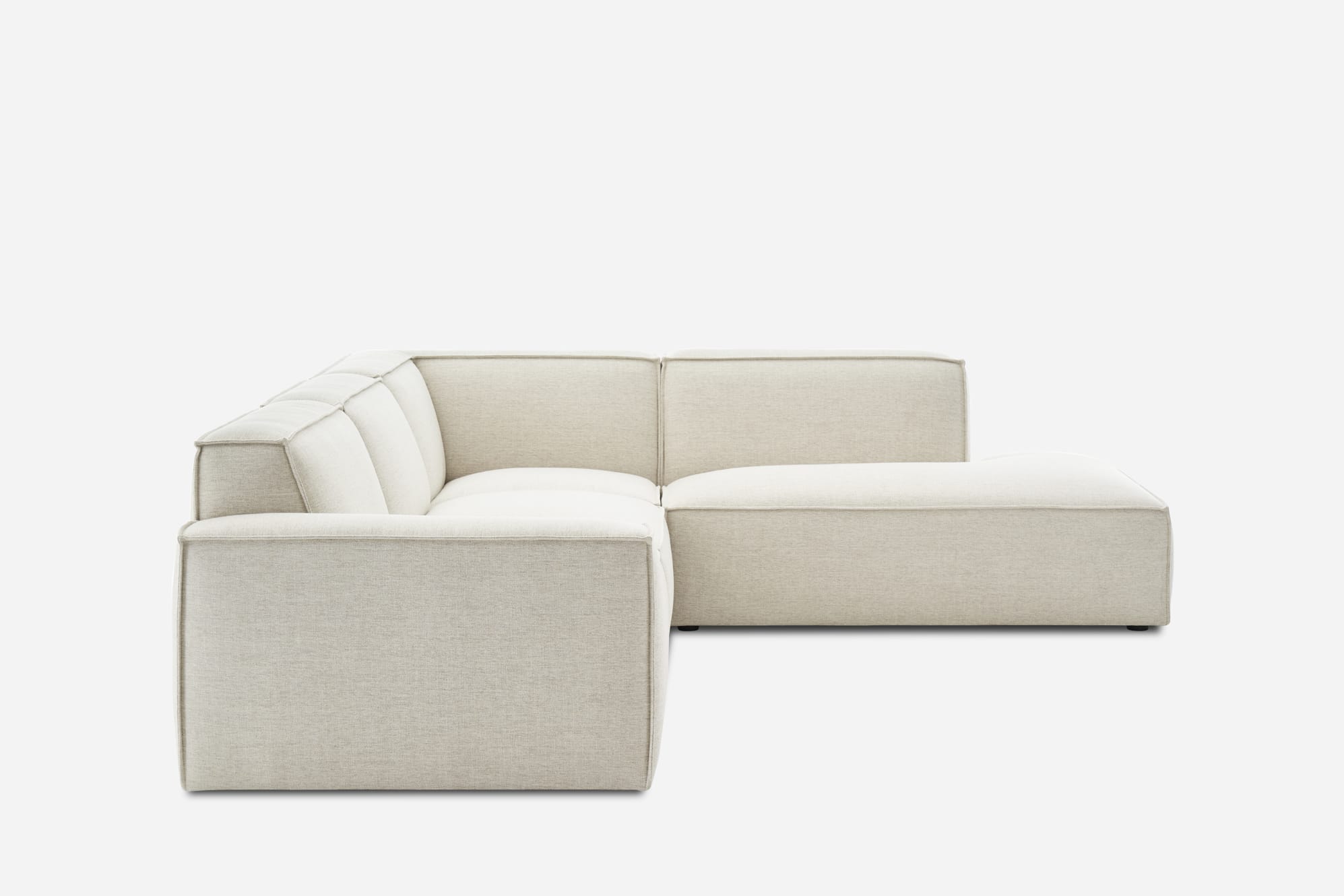 Jonathan Extended Side Chaise Sectional Sofa | Castlery Australia