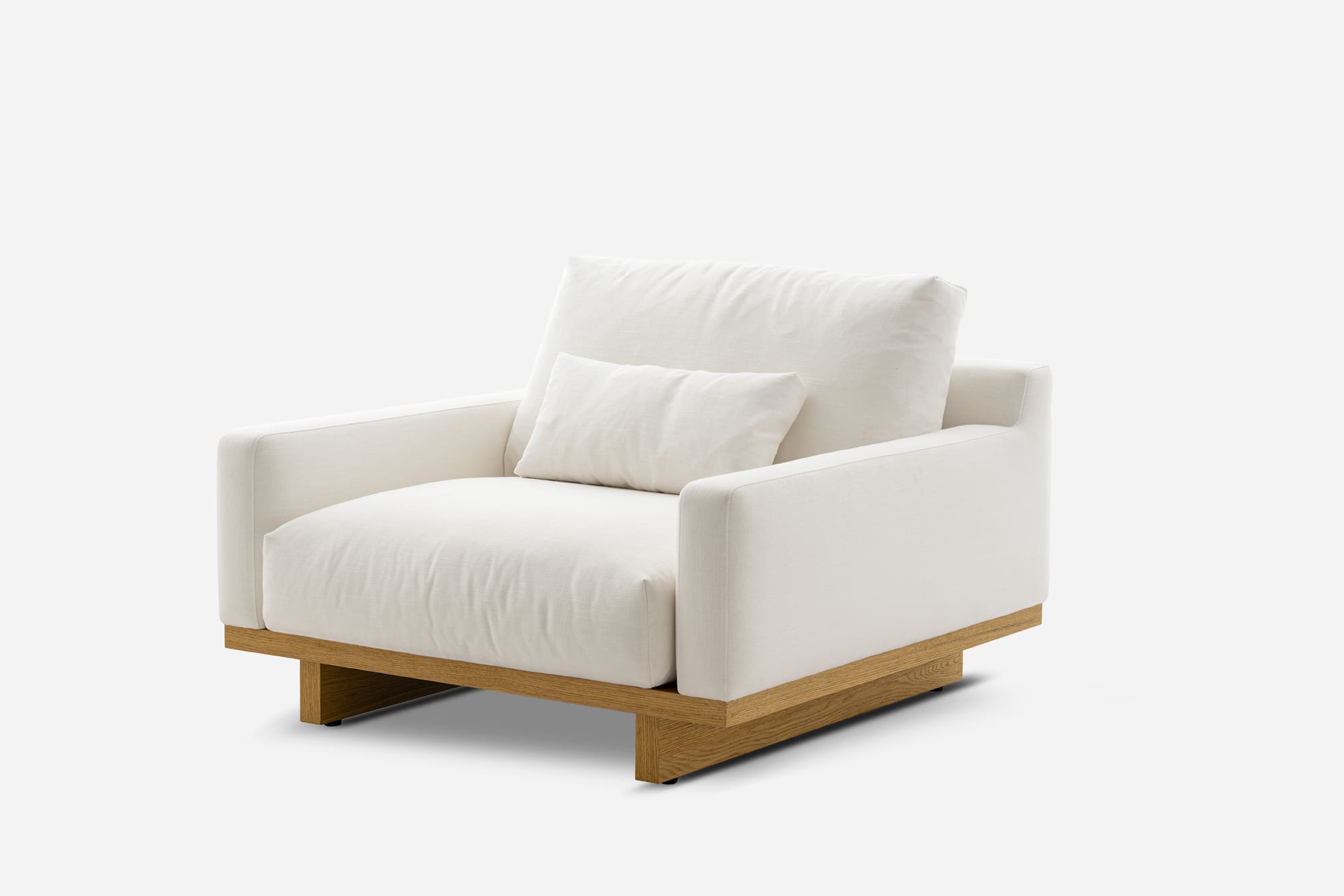 Mori Performance Fabric Armchair | Castlery US