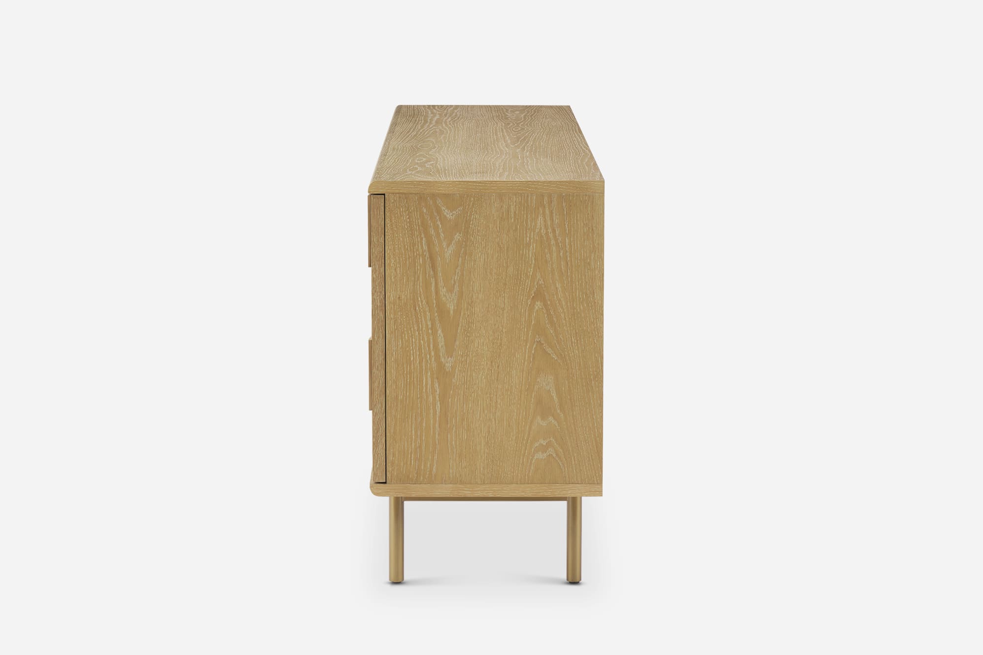 Ariel Sideboard, Whitewashed Oak | Castlery US