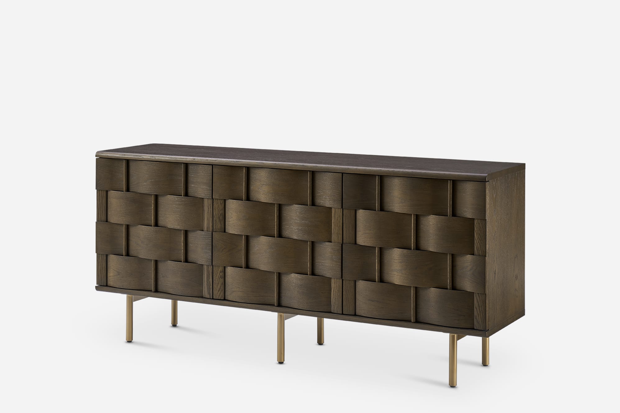 Ariel Sideboard, Caramel Oak | Castlery US