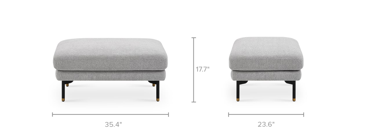 Pebble Ottoman | Castlery US