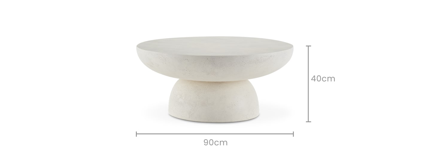 Guin Round Coffee Table | Castlery Singapore