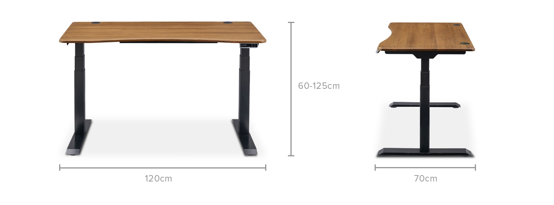 Emmerson Adjustable Standing Desk | Castlery Australia Emmerson Adjustable Standing Desk | Castlery Australia