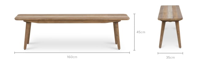 Spot Dining Bench | Castlery Singapore