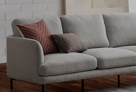 Dawson Bed, Beach Linen, Queen | Castlery Australia