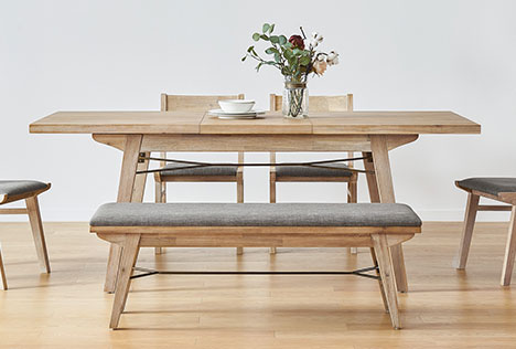 Joseph Bed, Queen, Stone Grey | Castlery Singapore