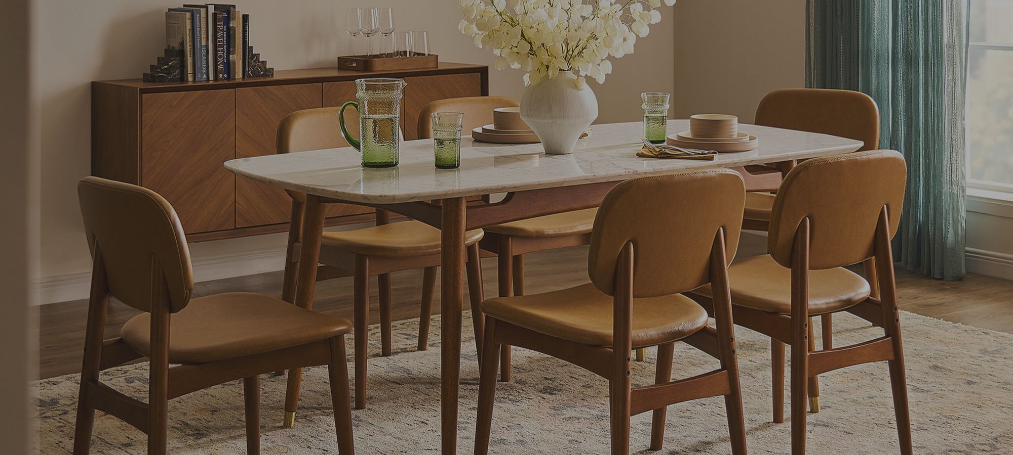 Leather Dining Chairs | Castlery US