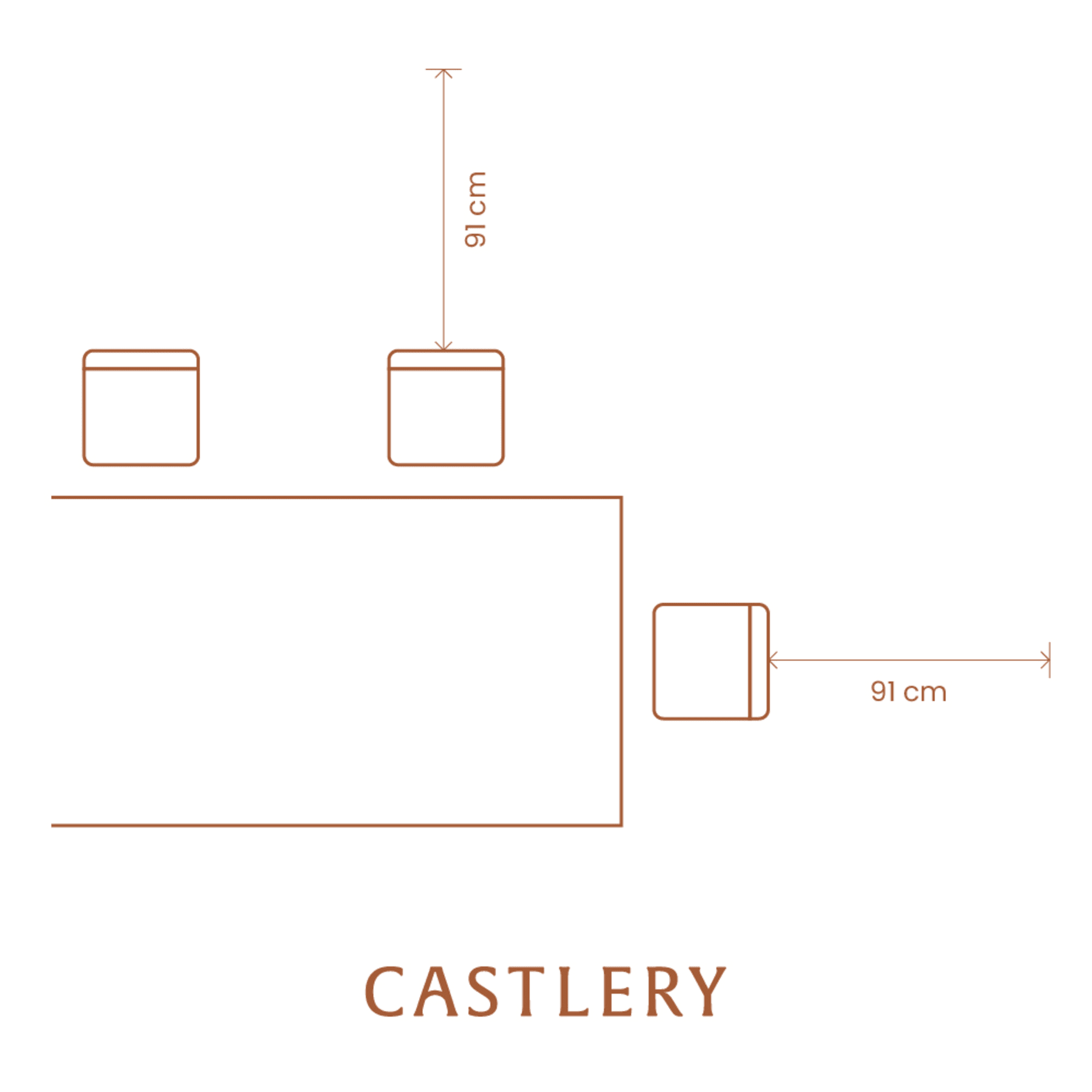8 Key Dining Table Dimensions | Castlery Australia