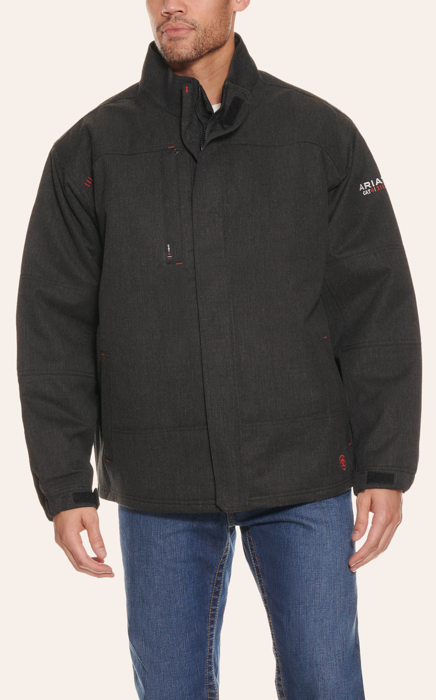 Ariat Men's Black H2O Waterproof Insulated FR Jacket | Cavender's