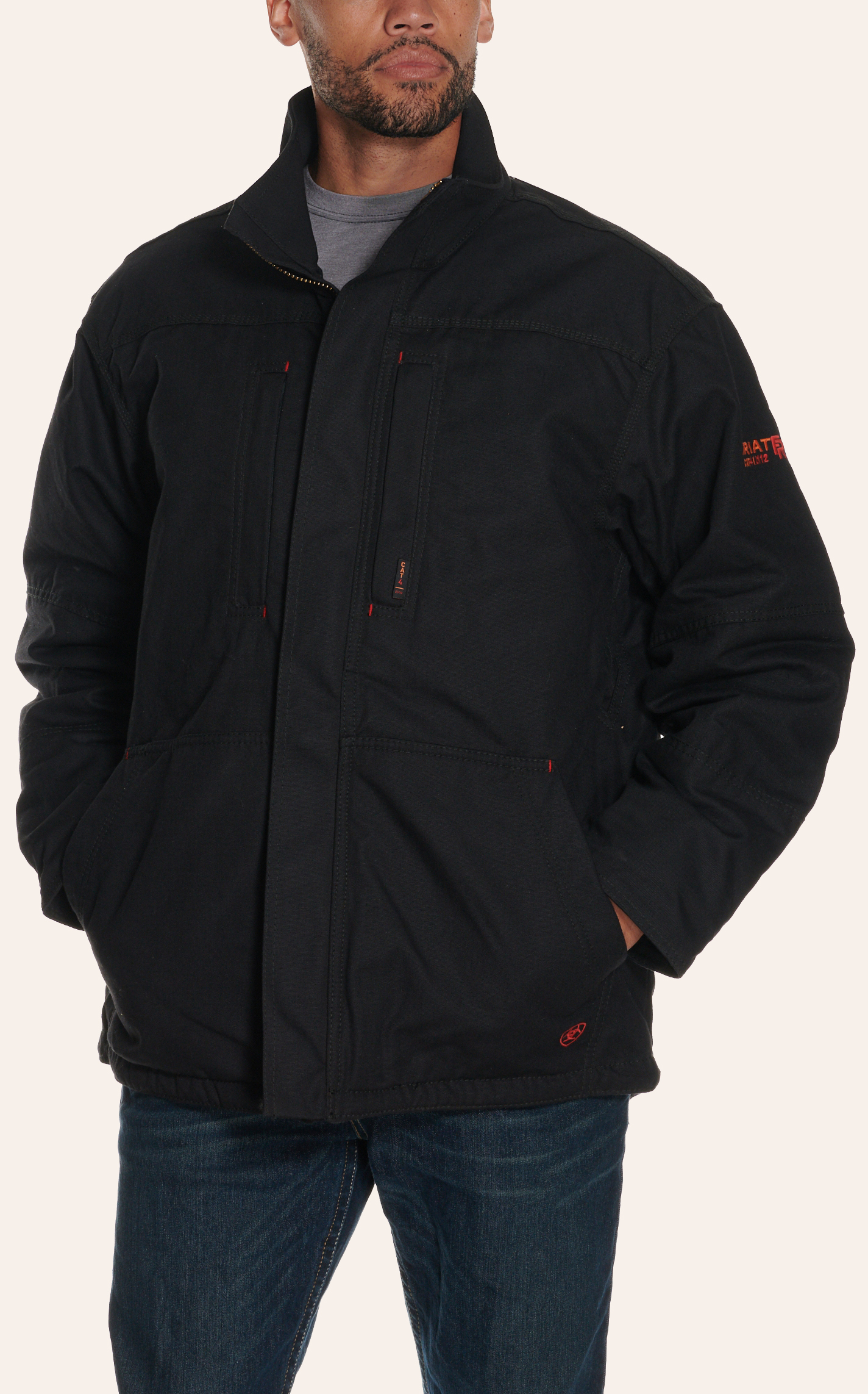 NFPA Certified Workwear ARIAT Men's FR Workhorse Insulated Jacket ...