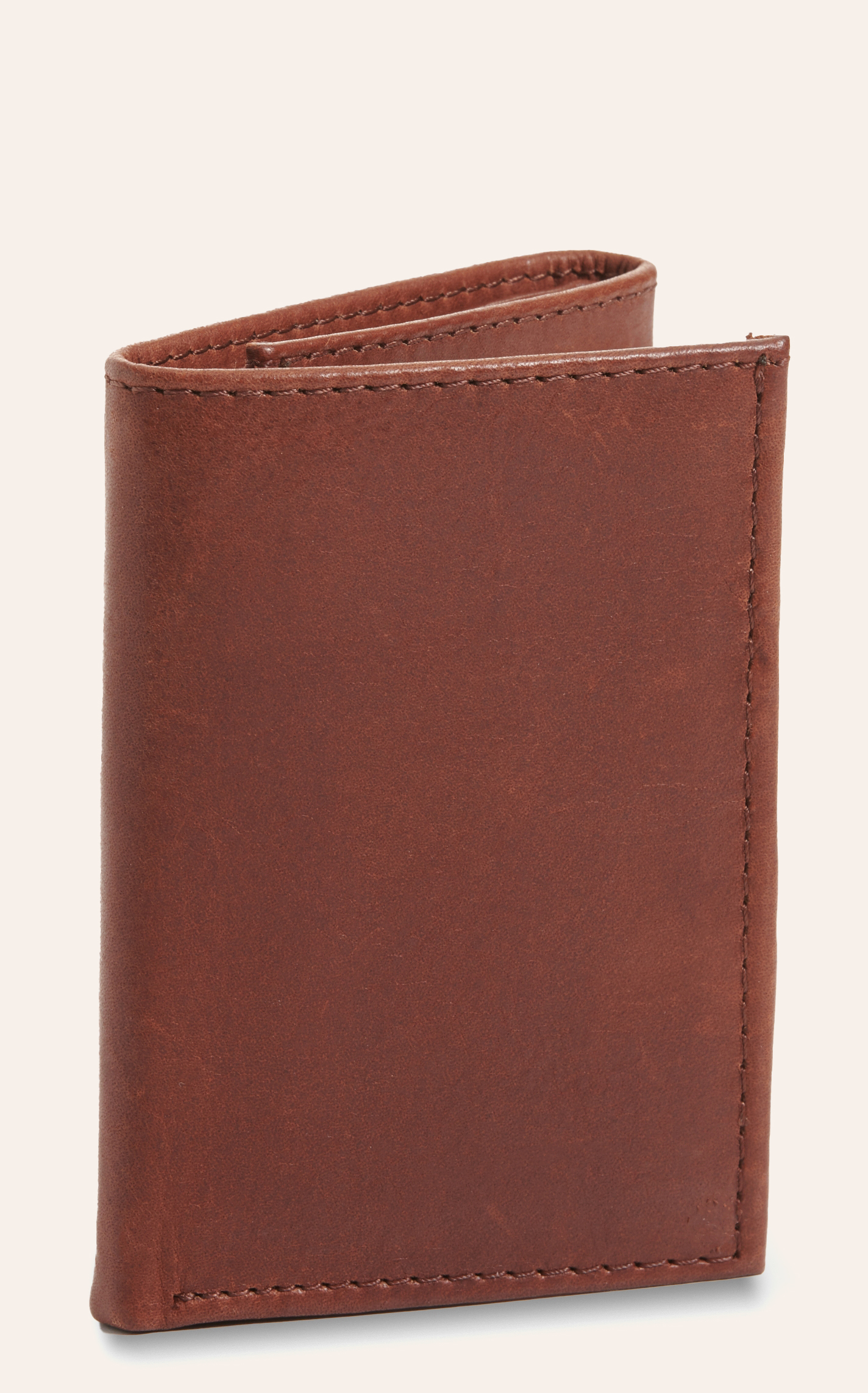 JRC & Sons Men's Tan Ranch Hand Leather Trifold Wallet | Cavender's