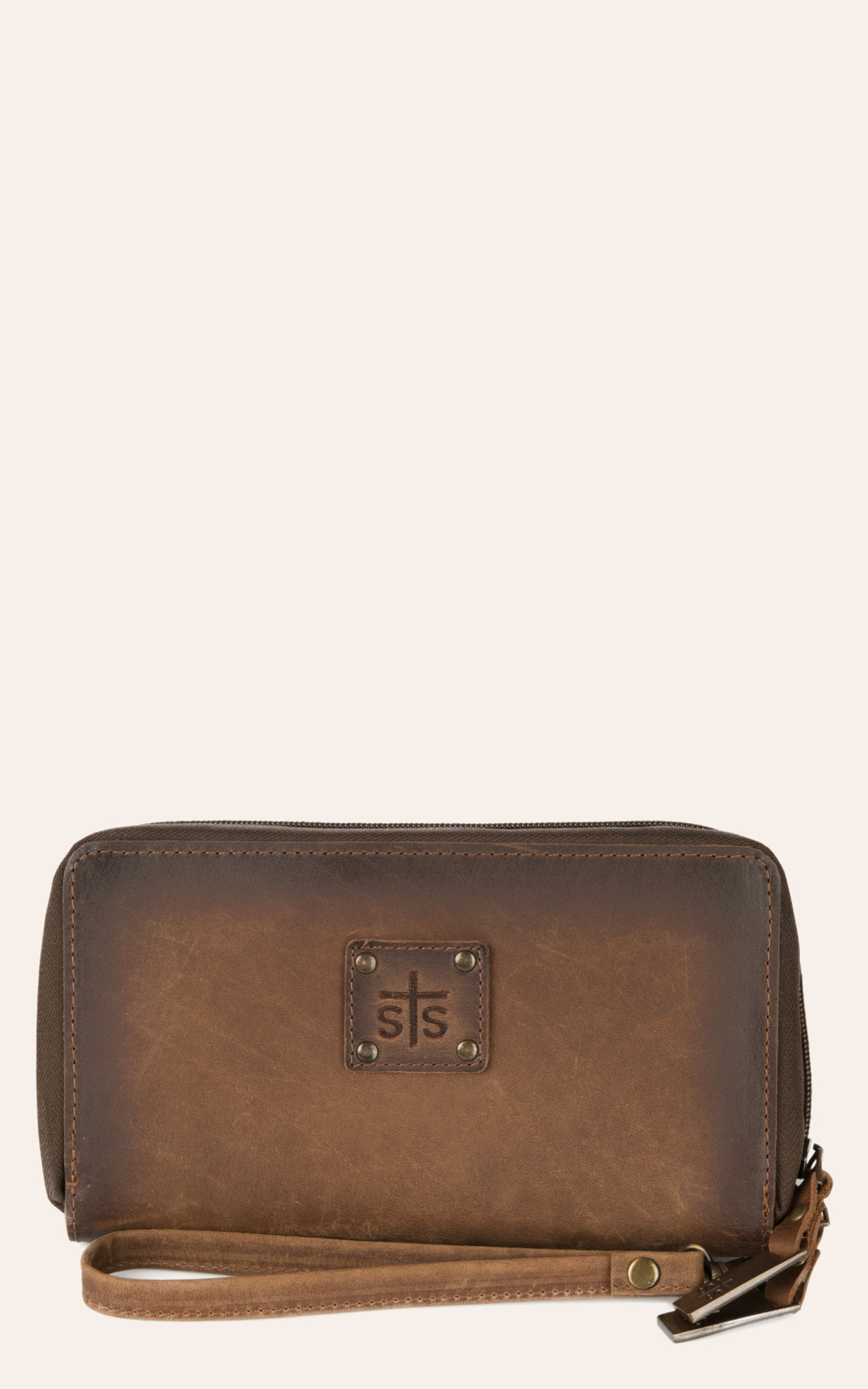 STS Ranchwear Distressed Brown Kacy Organizer Wallet | Cavender's