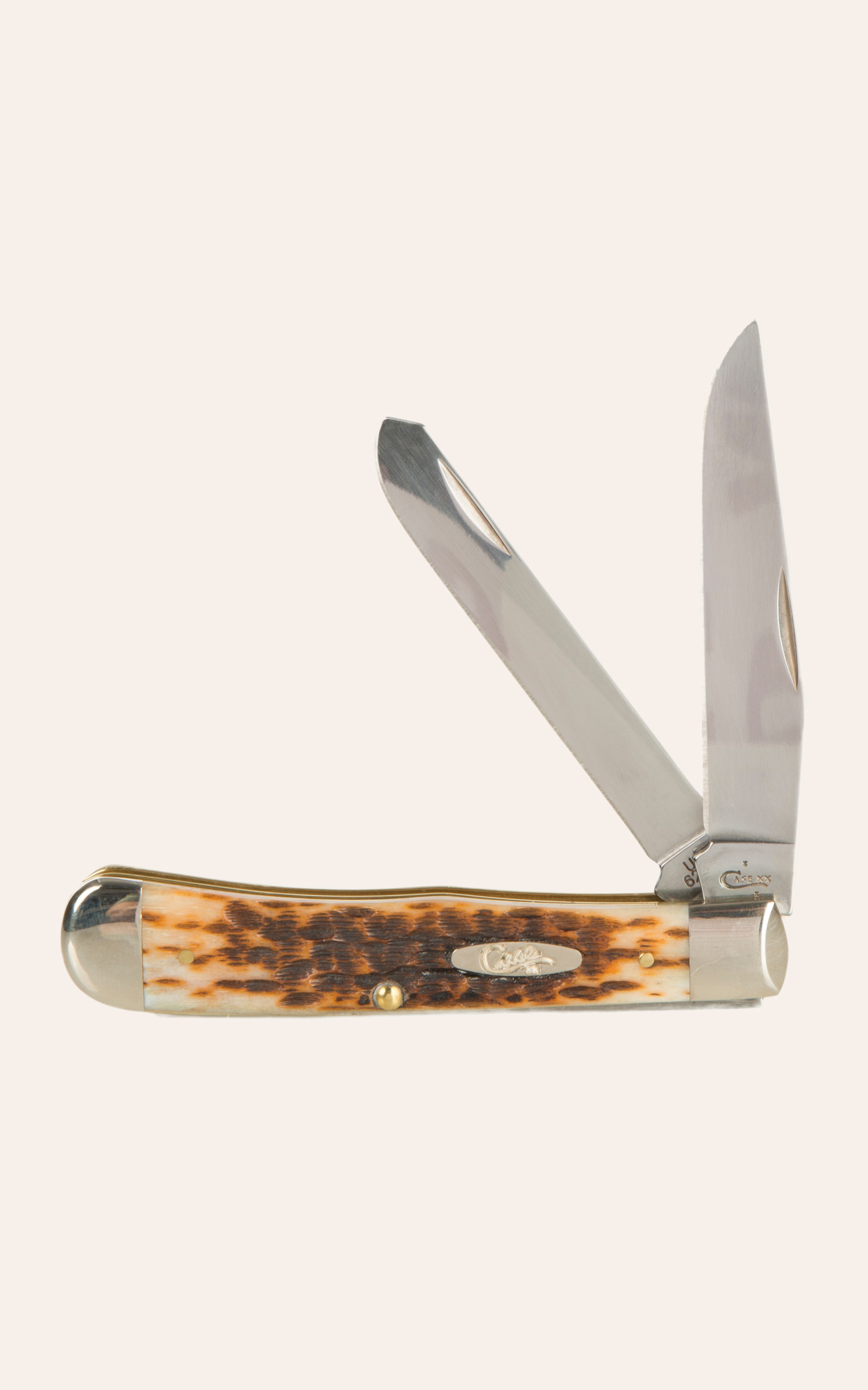 Case Knives Amber Bone CV TrapperLock | Cavender's