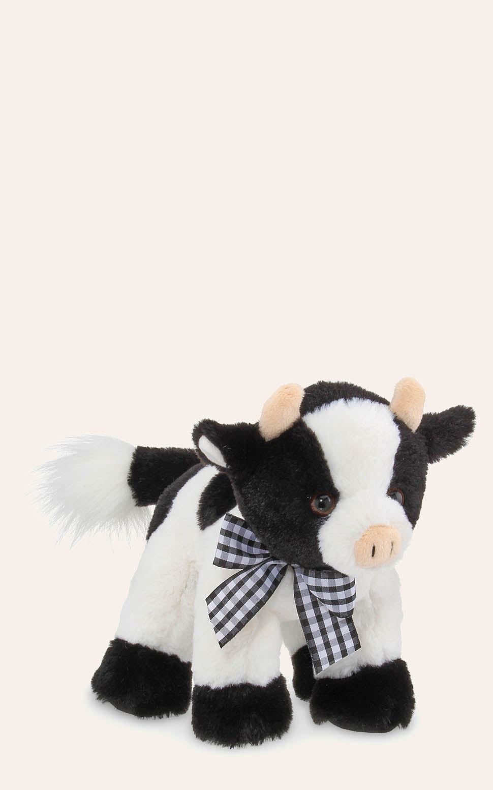Bearington Collection Farm Friends Tipper the Cow Stuffed Animal ...