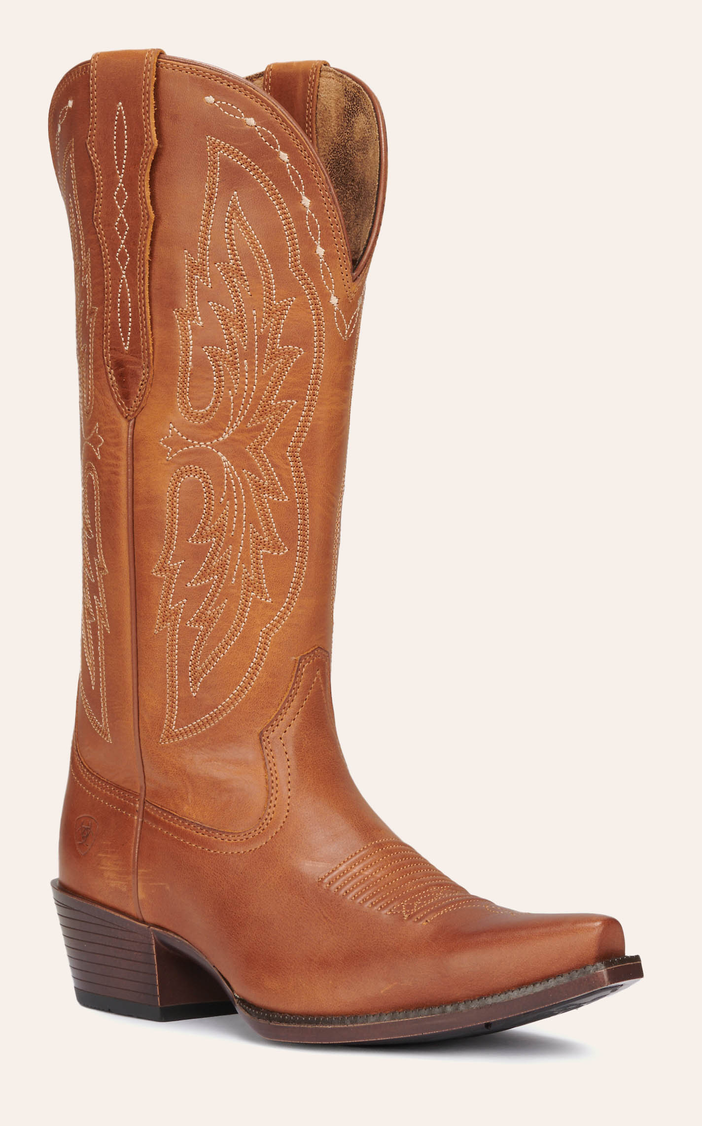 Ariat Women's Heritage Treasured Tan StretchFit X-Toe Cowboy Boots ...