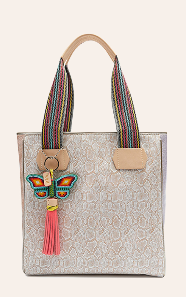 Consuela Clay Snake Print Classic Tote | Cavender's