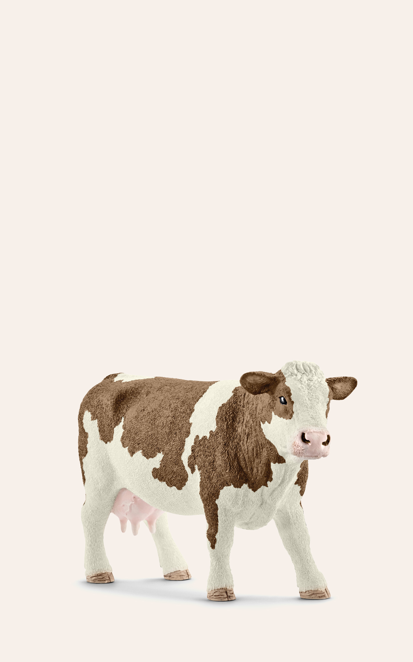 Schleich Farm World Simmental Cow Figure | Cavender's