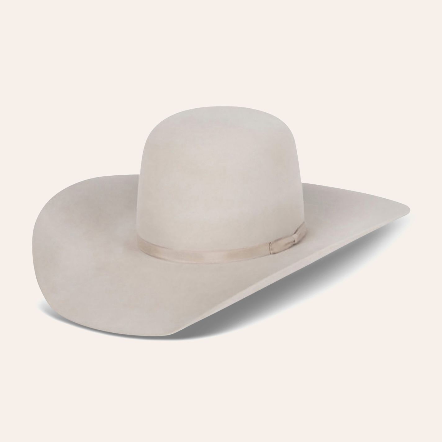 Rodeo King 10X Silver Belly Open Crown Cowboy Hat | Cavender's