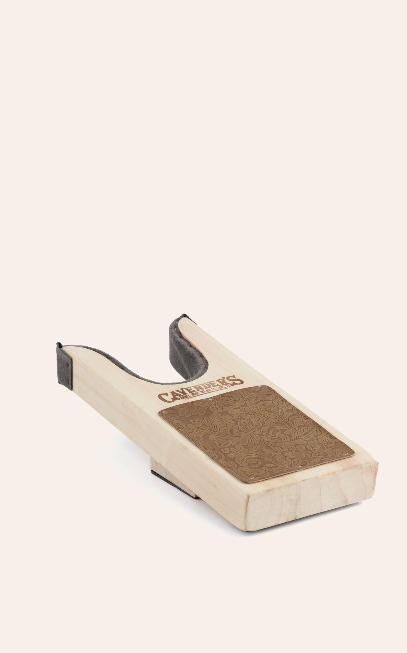 M&F Natural Wood with Floral Embossed Heavy Boot Jack | Cavender's
