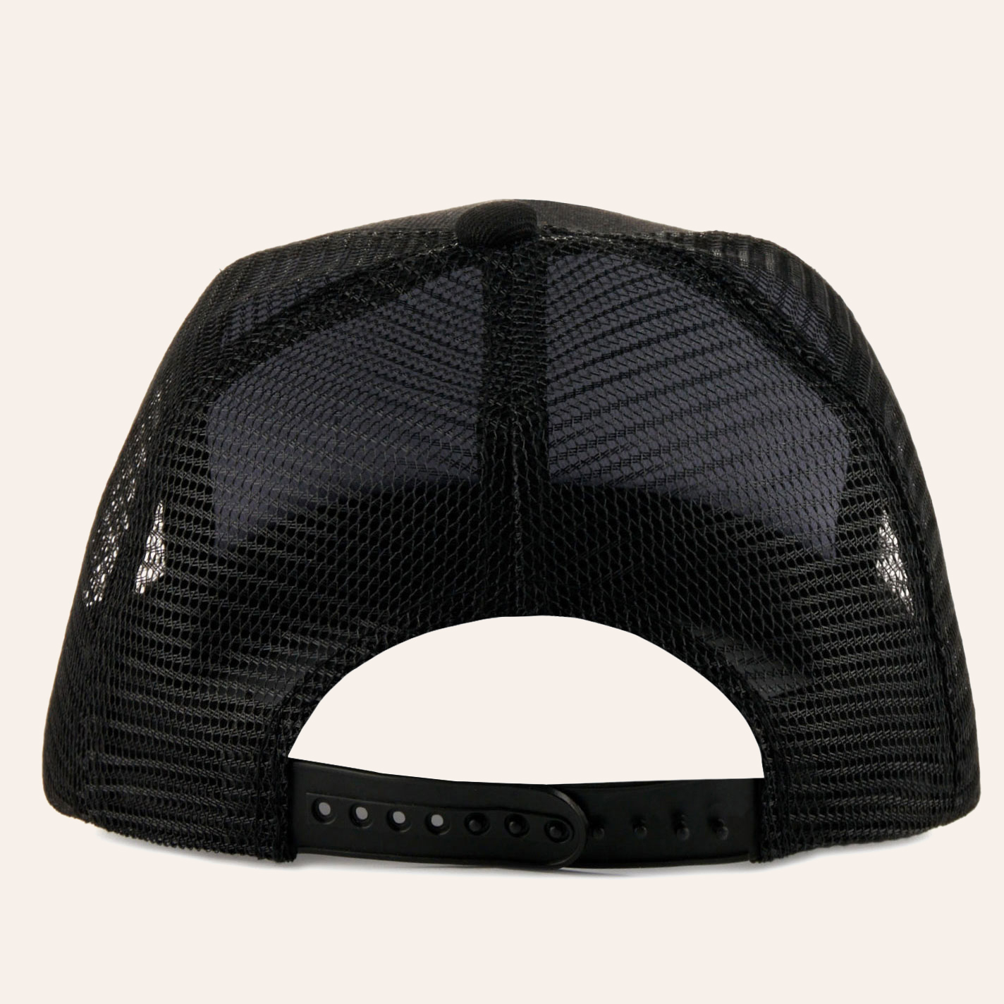 Salty Rodeo Black with OG Tan Black & Red Logo Patch Youth Cap