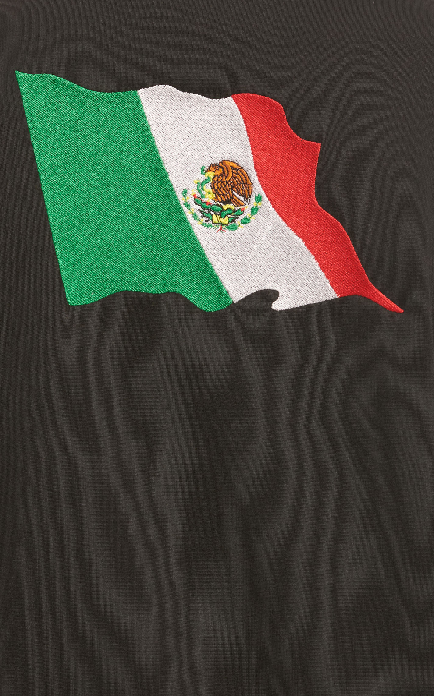 Cowgirl Hardware Women's Black with Embroidered Mexican Flag Jacket