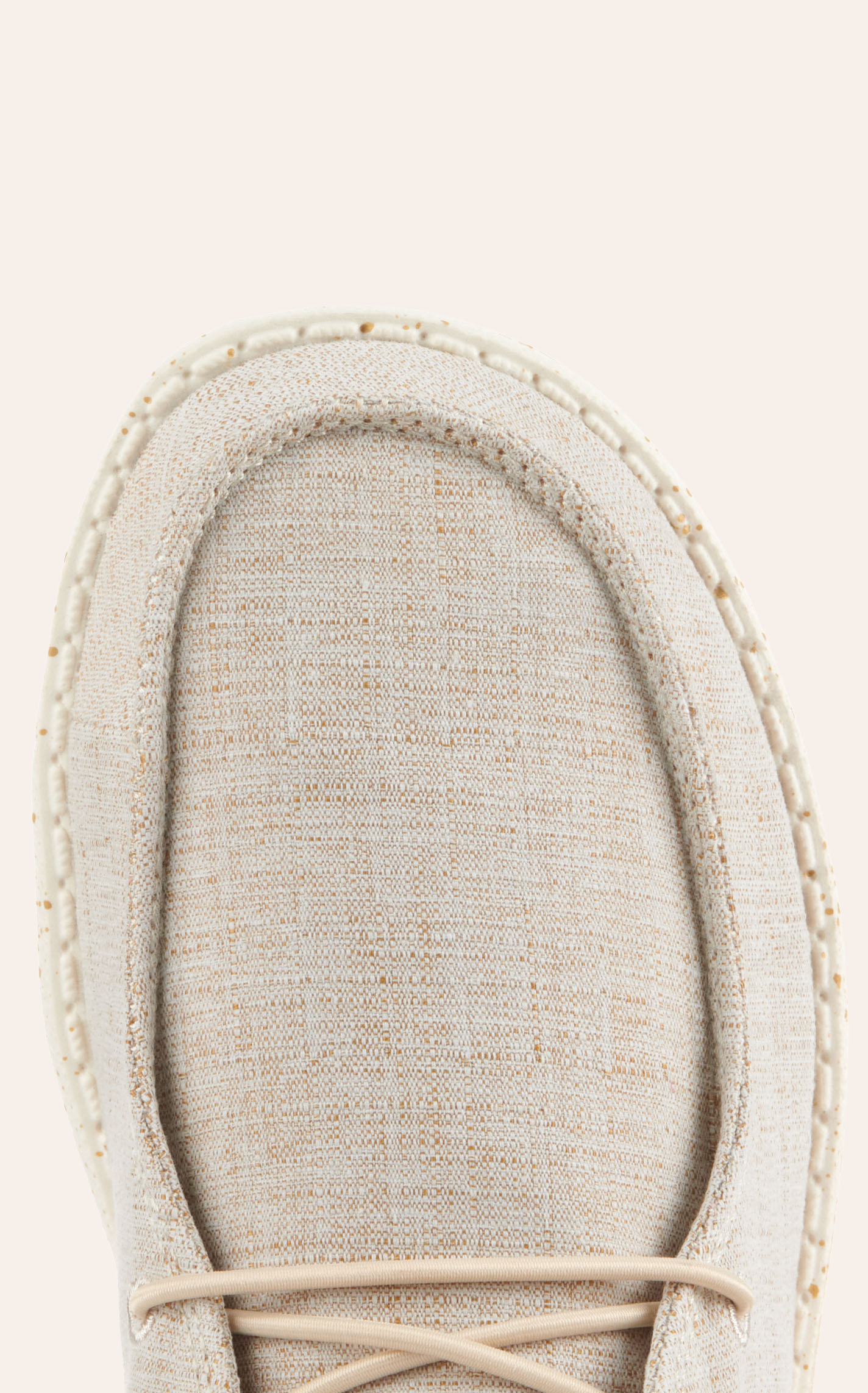 Hey Dude Women's Wendy Nut Chambray Moc Toe Lace Up Casual Shoes