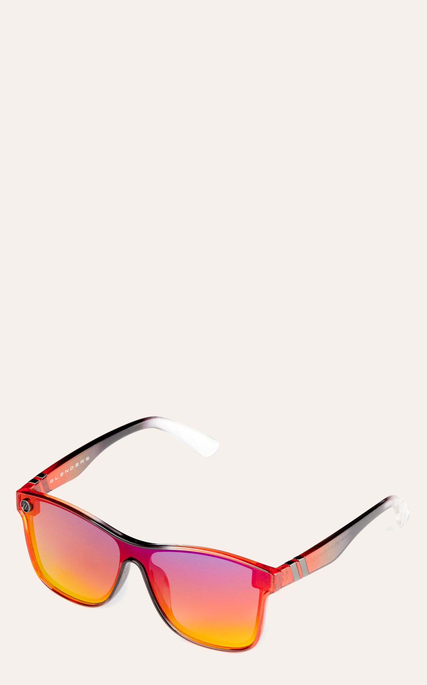 Blenders Eyewear Millenia X2 Phoenix Fire Colorful Red Polarized Sunglasses